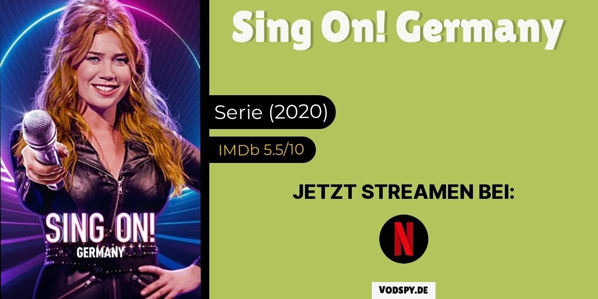 Sing On! Germany (Serie, seit 2020) | VODSPY