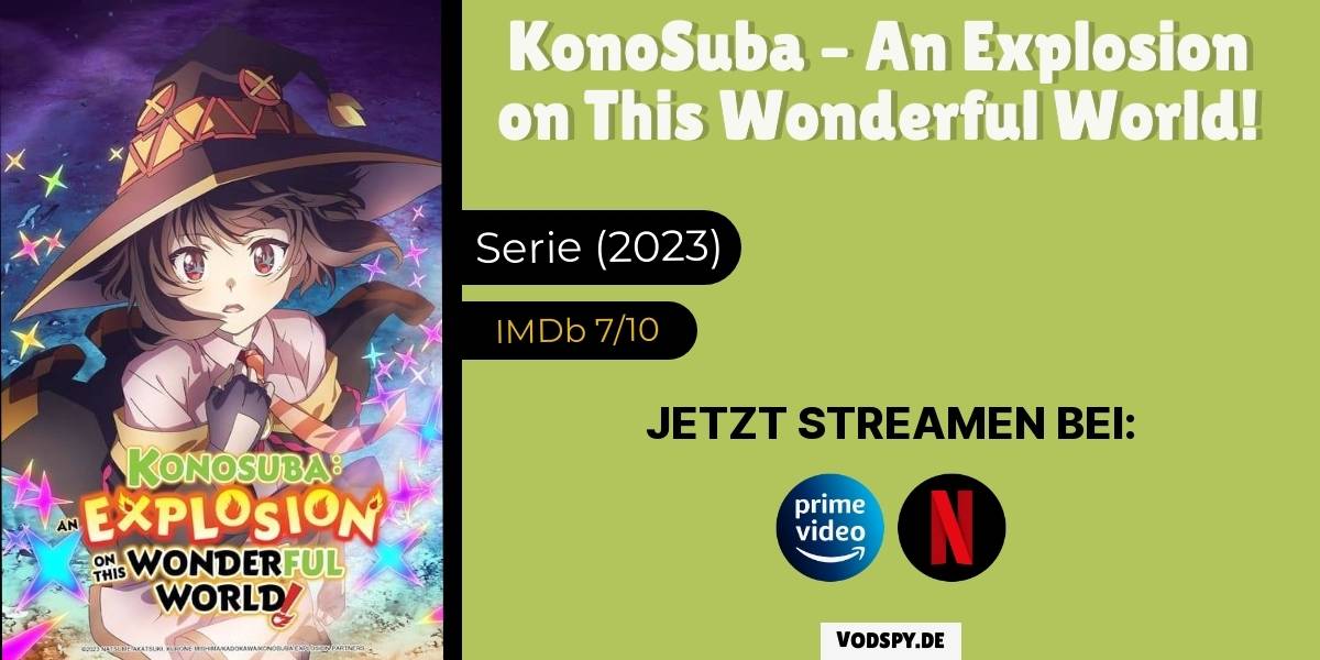 KonoSuba – An Explosion on This Wonderful World! (Serie, 2023) | VODSPY
